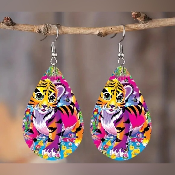 Lisa Frank | Jewelry | Lisa Frank Y2k 9s Retro Bright Colorful Animal ...